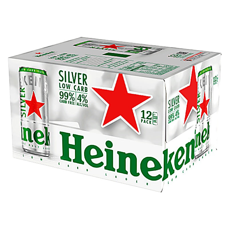 Heineken Silver 12 can pack – GIMME Beverage Delivery